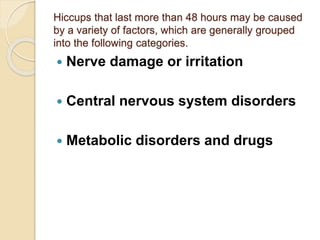 Hiccups | PPTX