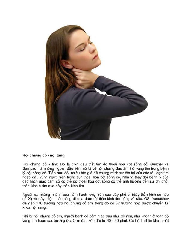 Hội chứng nguy hiểm do thoái hóa cột sống cổ | DOCX