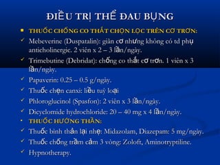 hoi chung ruot kich thich | PPT