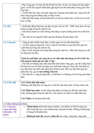 HỘI CHỨNG TẮC MẬT | PDF