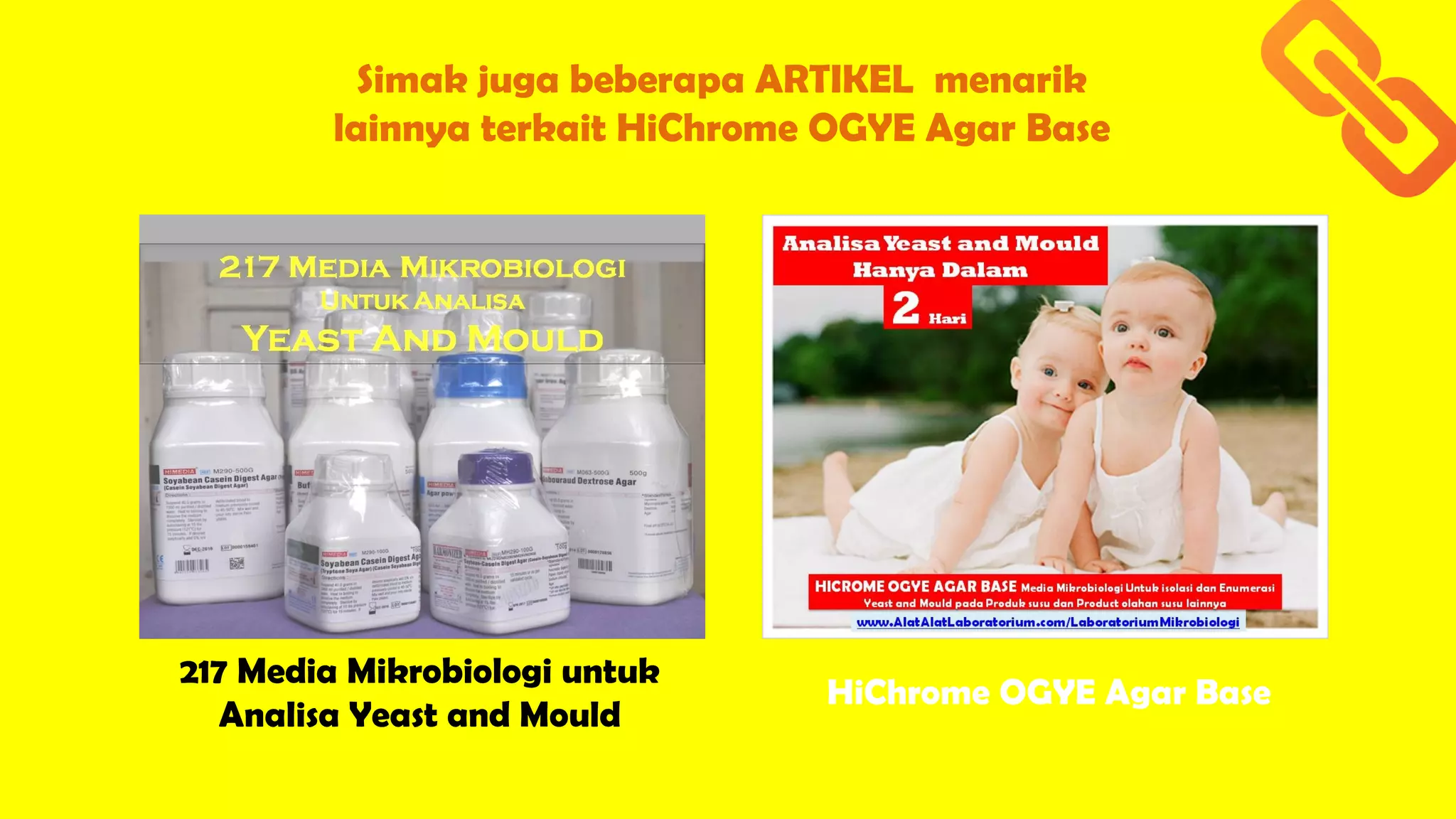 HiChrome OGYE Agar Base Analisa Yeast And Mould Dalam 2 Hari | PPT