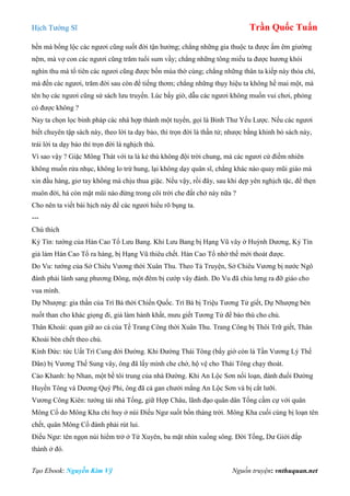Hich tuong si tran quoc tuan | PDF