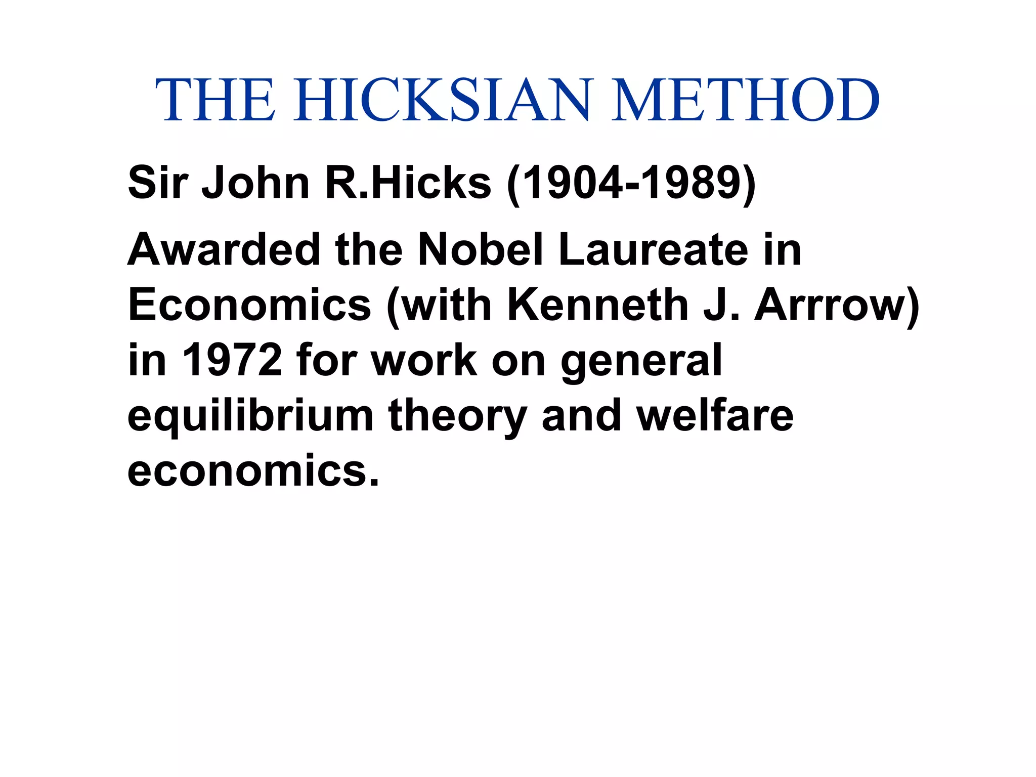 Hicks slutsky income and substitution effect | PPT