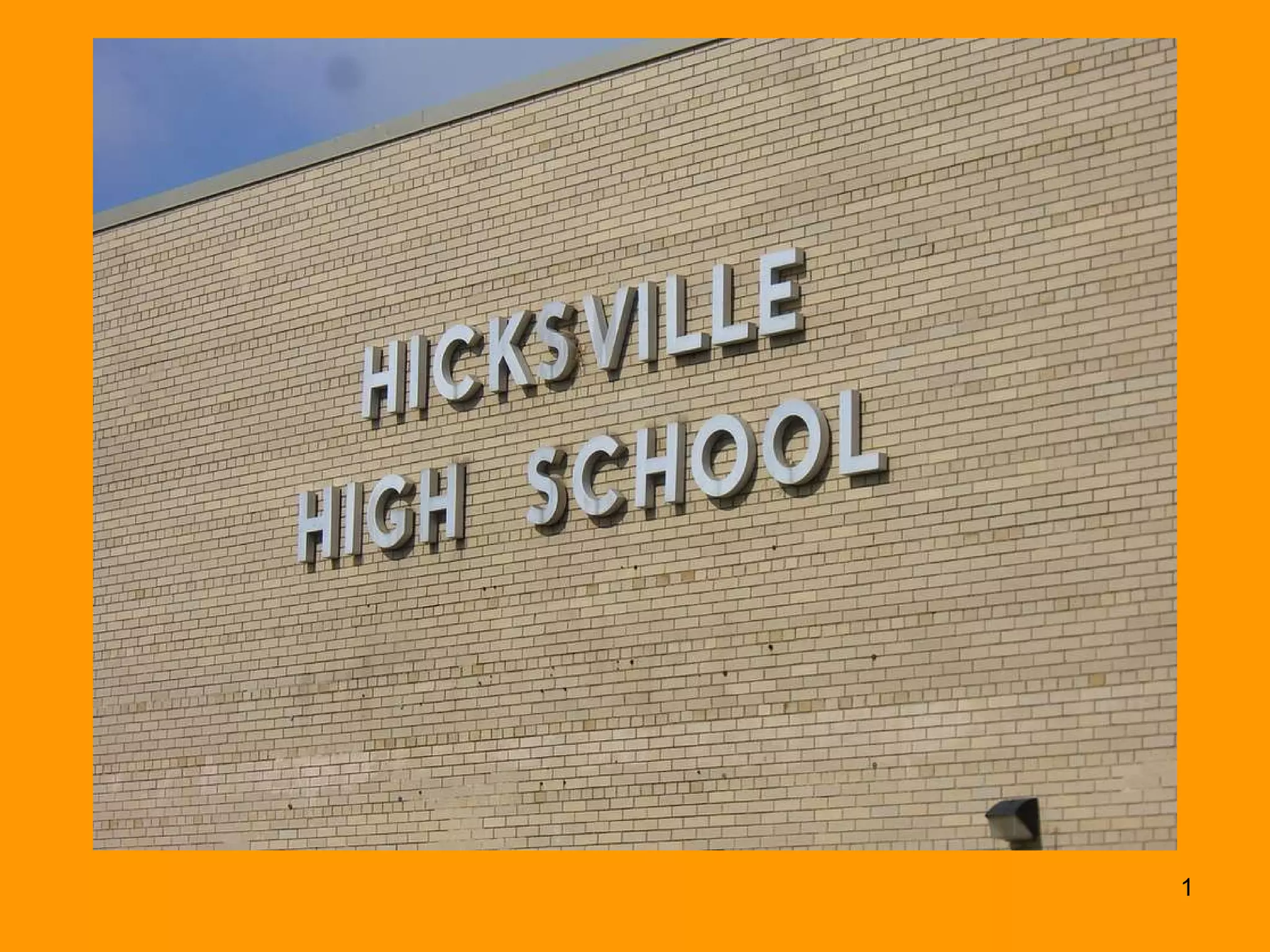 Hicksville high school 60th birthday homeroom announcements ...