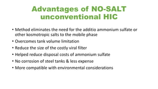 Hydrophobic Interaction Chromatography (Monoclonal Antibody ...