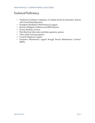 Integration of Manufacturing Execution Systems - Harsh Infotech Case ...