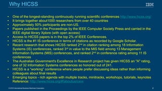 HICSS - 50 | PPTX
