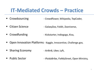 Crowd Science: Measurements, Models, and Methods | PPTX