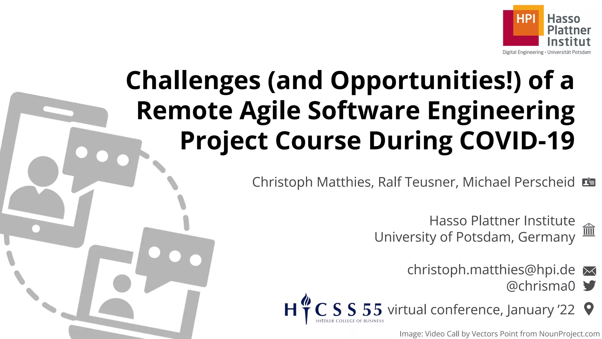 Challenges (and Opportunities!) of a Remote Agile Software Engineering ...