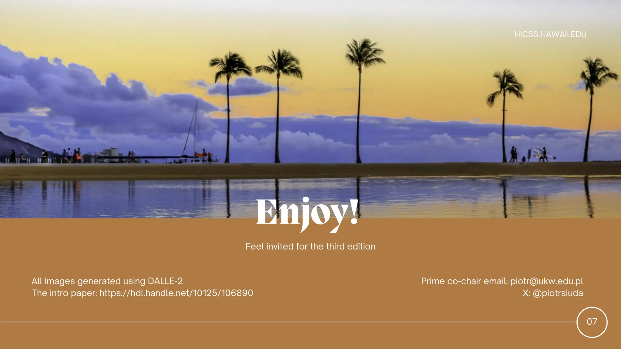 After the Attack: Introduction to the Cybercrime Minitrack | PPT