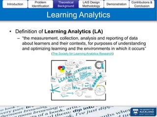 A Design Methodology for Learning Analytics Information Systems HICSS ...
