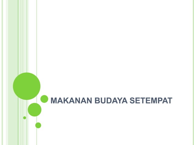 Hidangan sepinggan lengkap cara timur | PPT