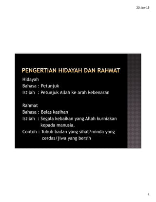 Hidayah sumber kebahagian | PDF