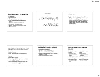 Hidayah dan Rahmat | PPT