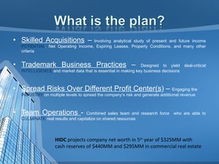 HIDC Power Point Presentation | PPT | Mergers and Acquisitions ...