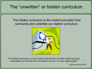 Hidden Curriculum Presentation | PPT