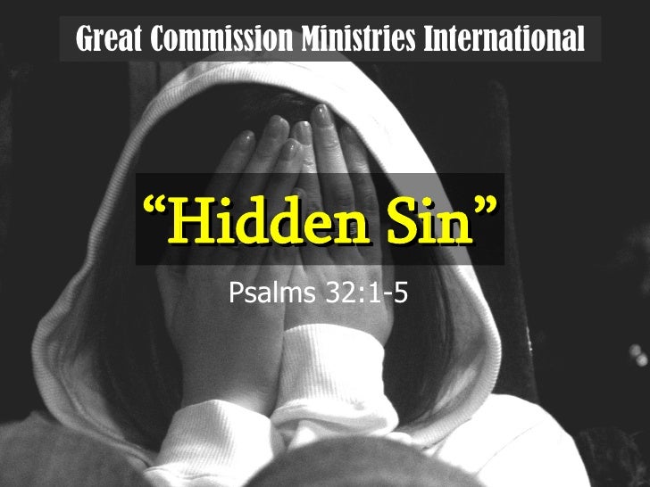 Hidden Sin