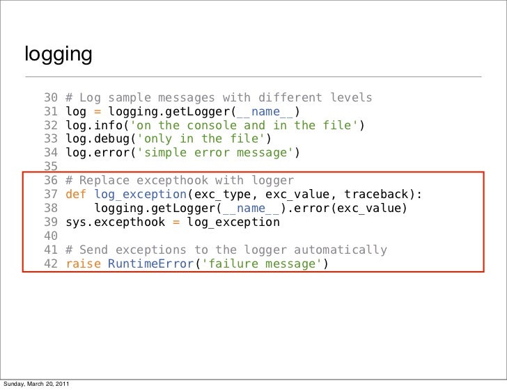Hidden Treasures Of The Python Standard Library