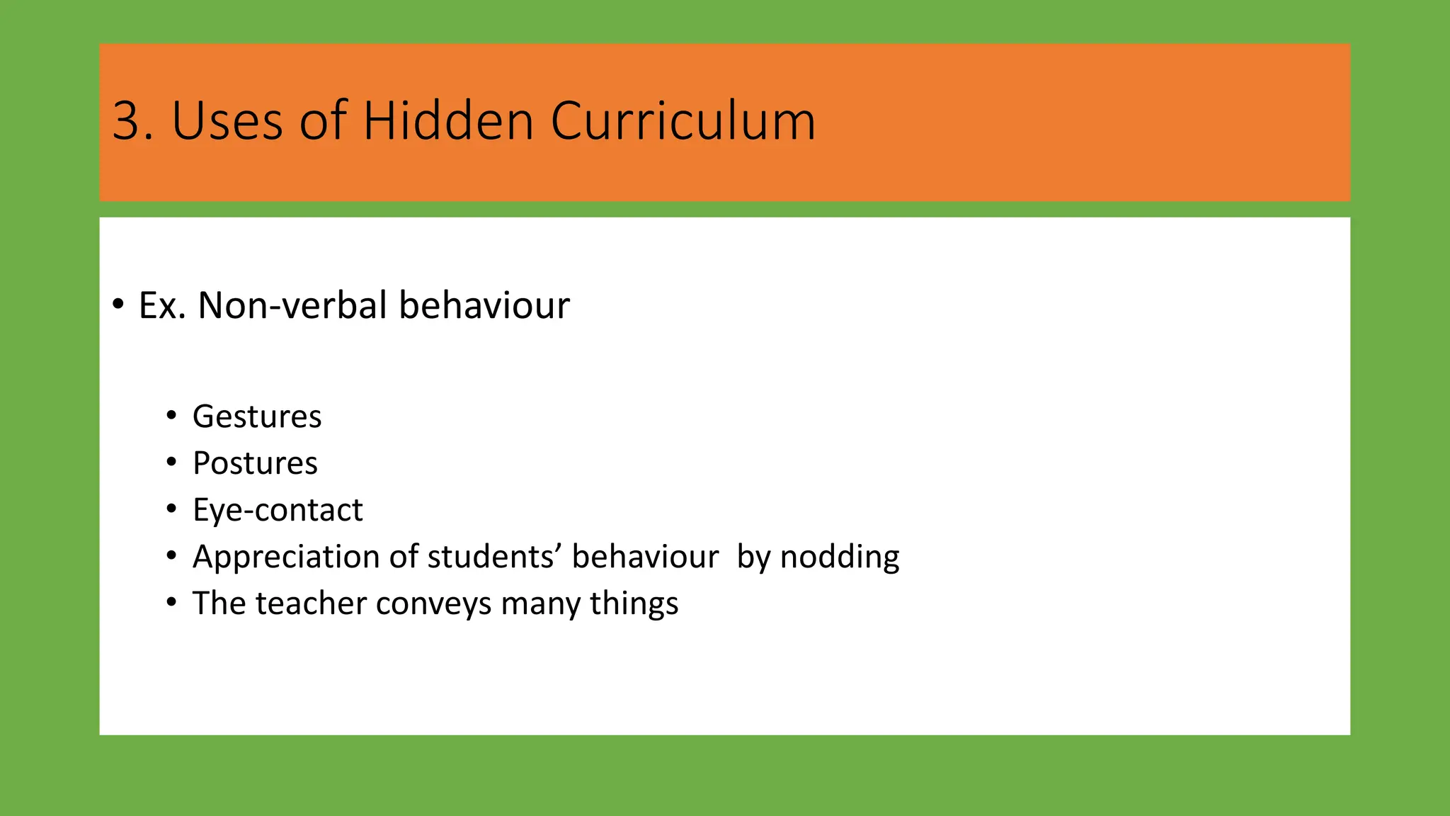 Hidden Curriculum-The Unintended Curriculum | PPTX