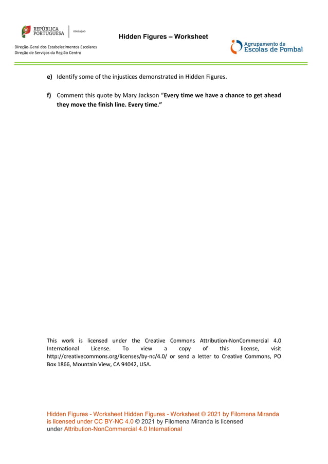 Hidden Figures - Worksheet.pdf