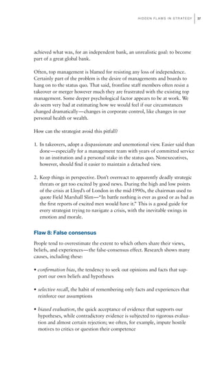 Hidden flaws in strategy | PDF
