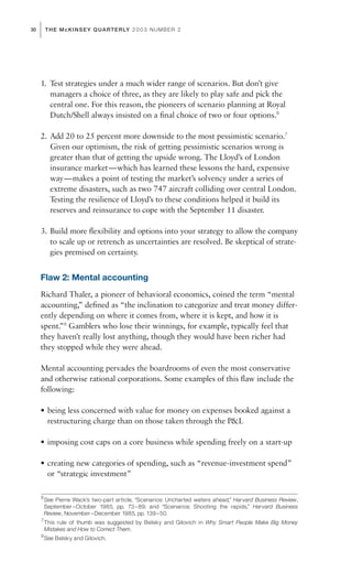 Hidden flaws in strategy | PDF