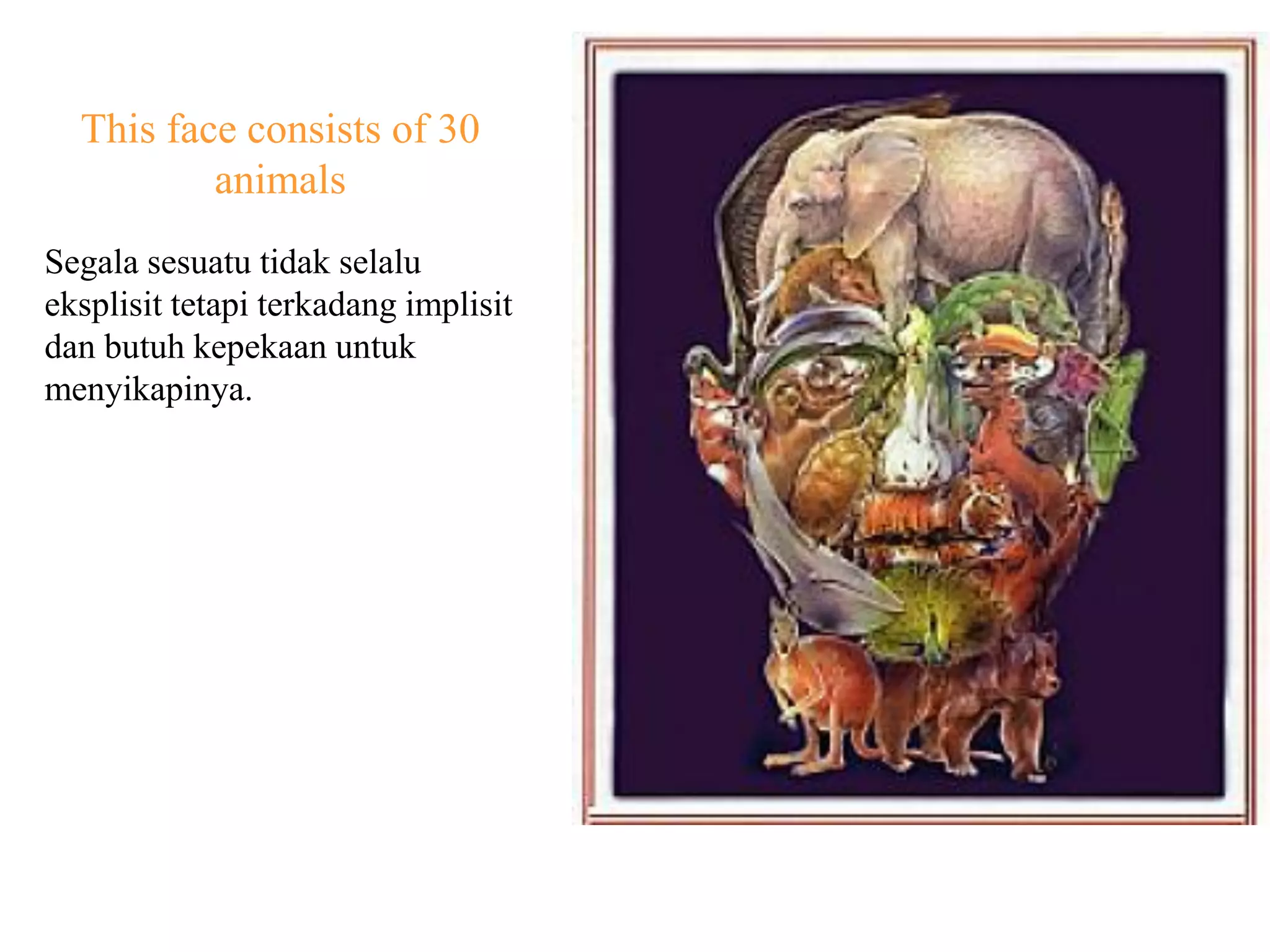 Hidden images for an perception | PPT