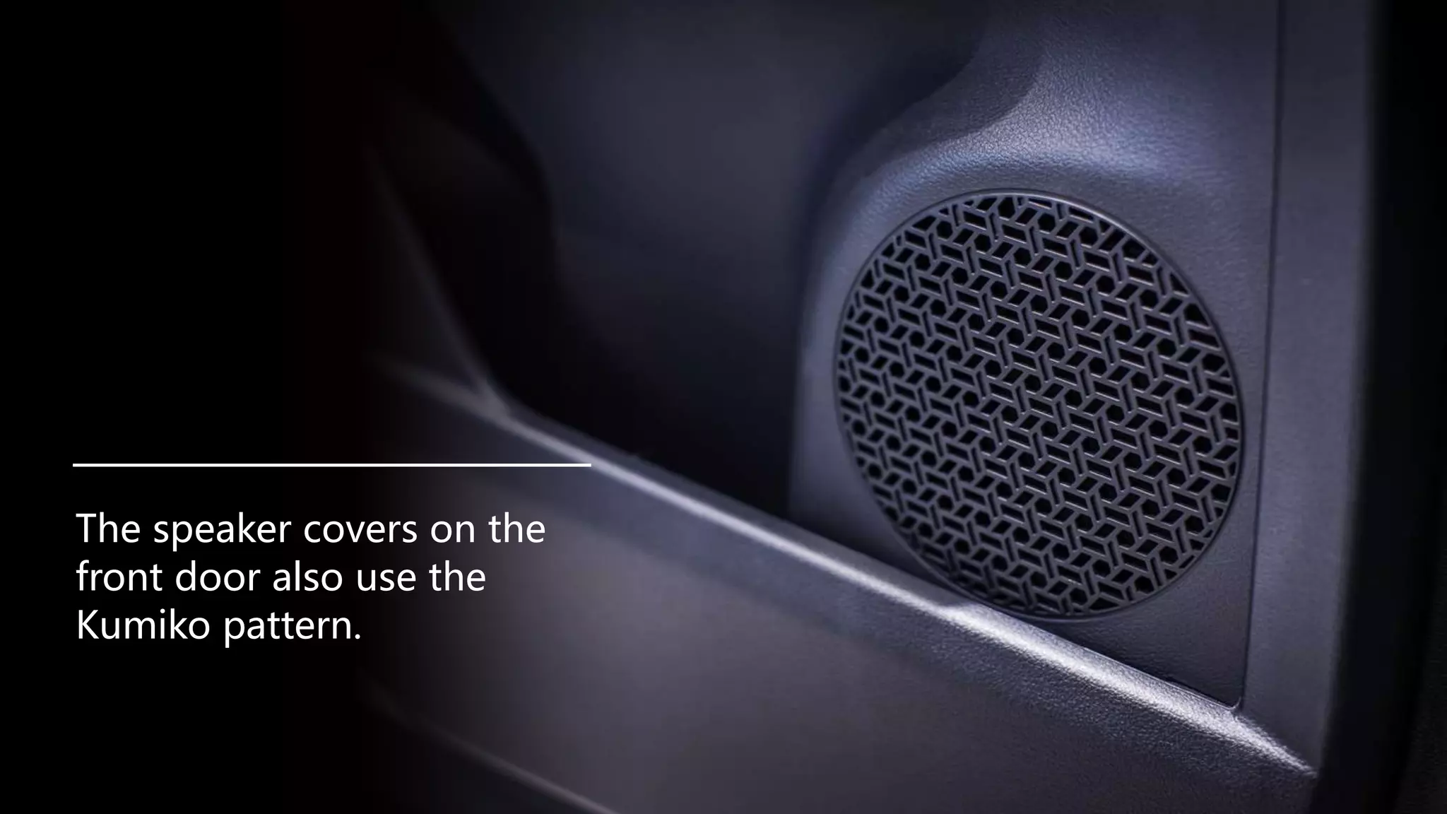 Hidden in plain site - kumiko and sakura patterns on the Nissan Ariya ...