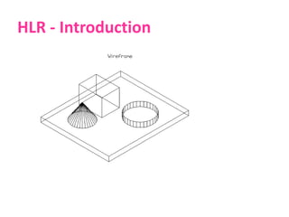 Hidden line removal algorithm | PPTX