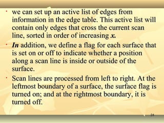 Hidden lines & surfaces | PPT