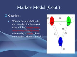 Hidden markov model | PPTX