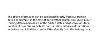 Hidden markov model | PPTX