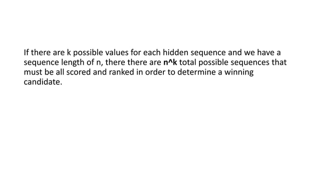 Hidden Markov Model Ppt