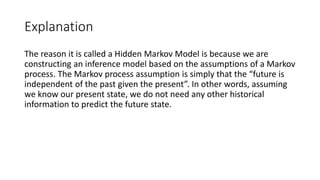 Hidden markov model | PPTX
