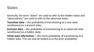 Hidden markov model | PPTX