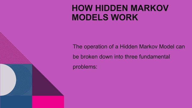 Hidden Markov Model Presentation Project Pptx