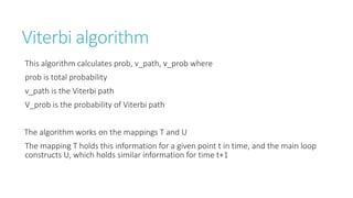 Hidden markov model | PPTX