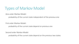 Hidden markov model | PPTX