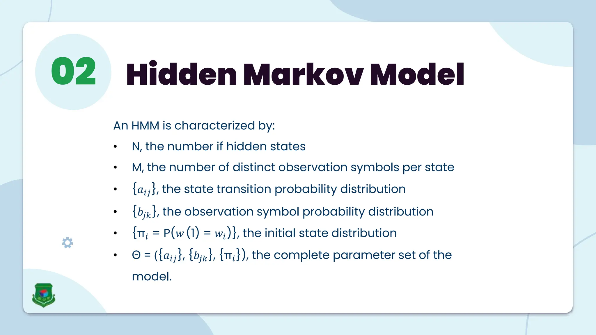 Hidden Markov Model (HMM) | PPTX