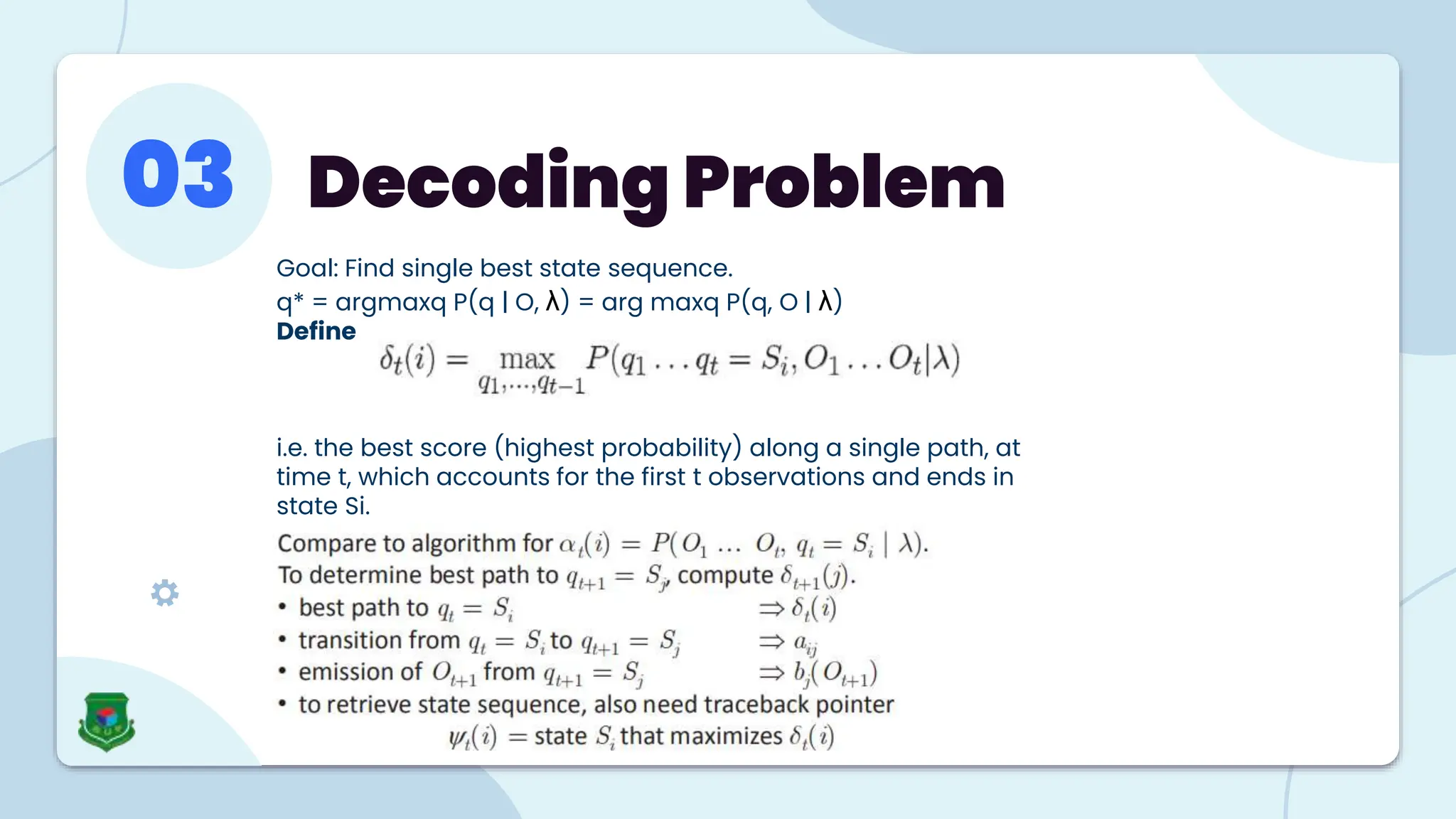 Hidden Markov Model (HMM) | PPTX