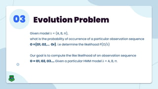 Hidden Markov Model (HMM) | PPTX