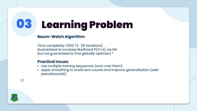 Hidden Markov Model (HMM) | PPTX