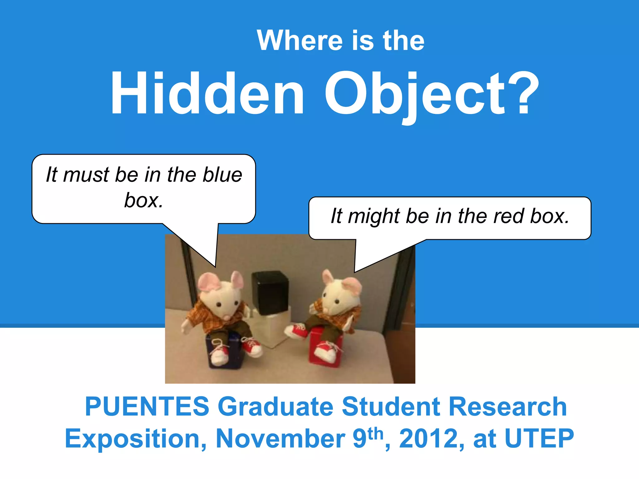 Hidden objects complete - fall 2012 | PPTX