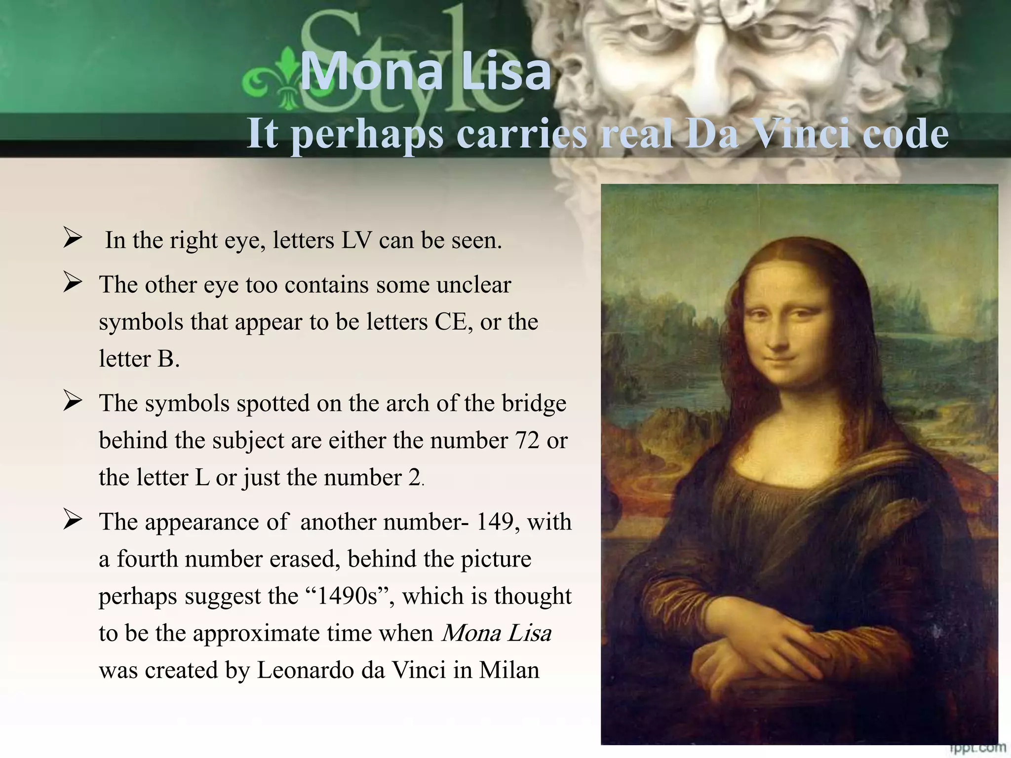 Hidden secrets behind famous paintings | PPTX