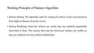 HIDDEN SOLID REMOVAL ALGORITHM IN COMPUTER GRAPHICS FOR IMAGE ...