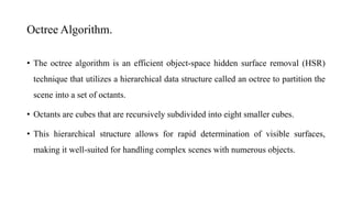 HIDDEN SOLID REMOVAL ALGORITHM IN COMPUTER GRAPHICS FOR IMAGE PROCESSING THEORETIC SEMINAR.pptx