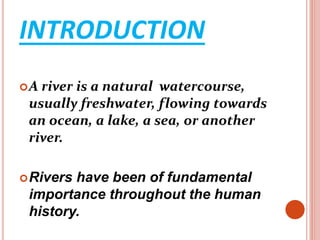 Hidden stories of indian rivers | PPTX