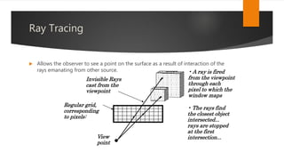 Hidden surface removal | PPTX
