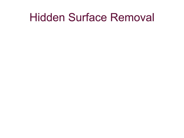 Hidden Surface Removal.pptx
