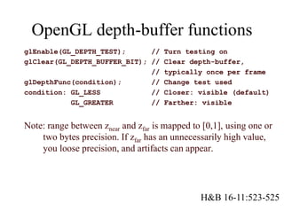 Hidden_surfaces.pdf | 3-D Graphics | Computer Software and Applications